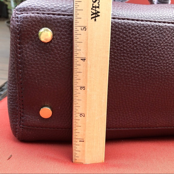 Travanti | Bags | Burgundy Work Tote | Poshmark